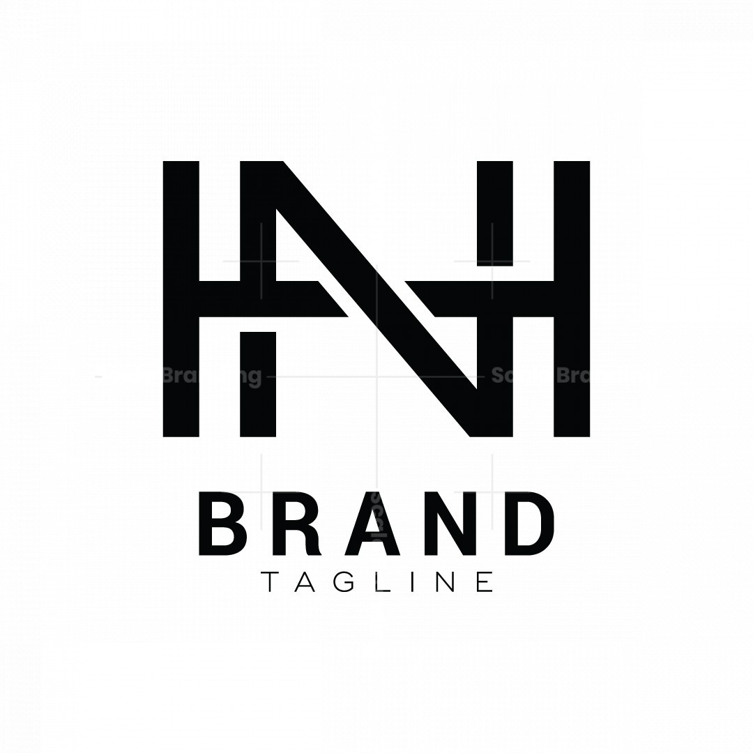 Monogram Hn Or Nh Logo | Scalebranding