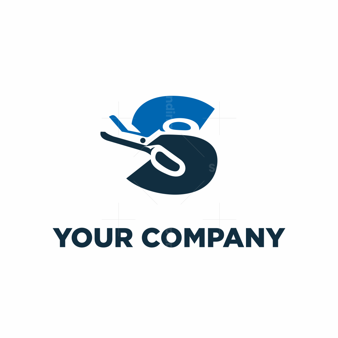 Letter S Scissor Simple Logo | Scalebranding