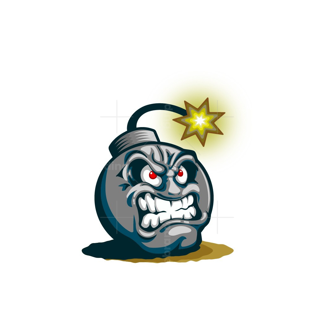 Angry Bomb Logo | Scalebranding