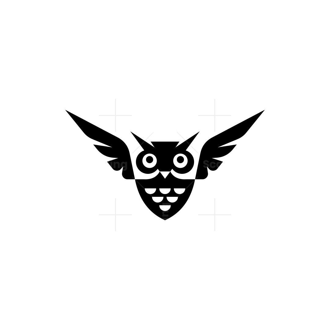 Geometric Owl Logo | Scalebranding