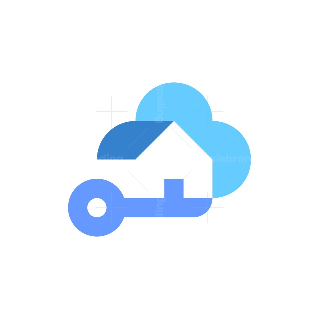 key house cloud logo | Scalebranding