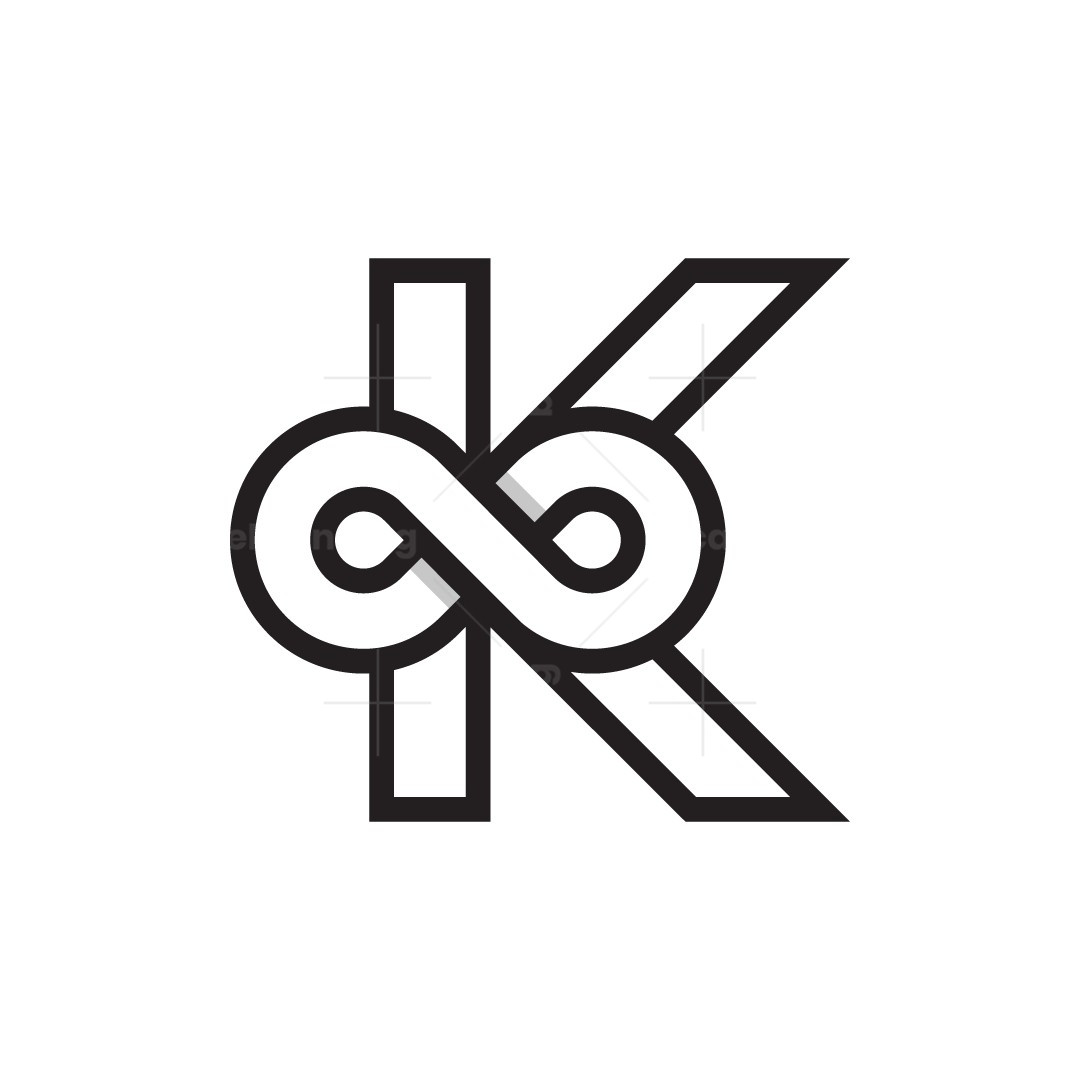 Letter K Infinity Logo | Scalebranding